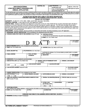 Fillable Online reginfo DD 2475, 20060517 draft - reginfo Fax Email ...