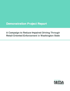 Fillable Online Demonstration Project Report Fax Email Print - pdfFiller