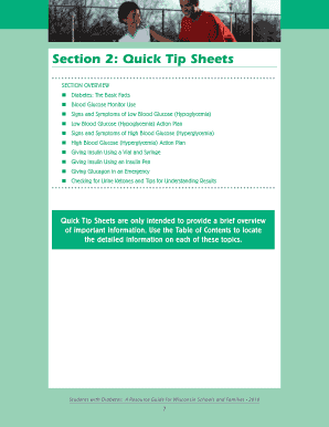 Fillable Online Section 2: Quick Tip Sheets - Wisconsin Department of ...