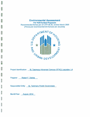 Fillable Online Environmental Assessment Checklist Fax Email Print ...