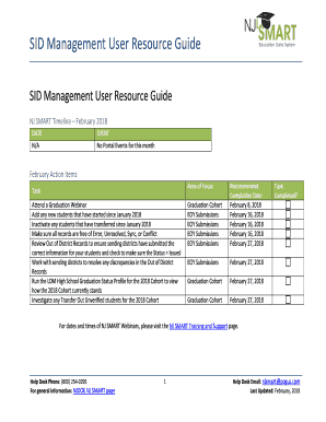 Fillable Online SID Management User Resource Guide Fax Email Print ...
