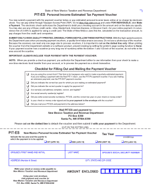 Fillable Online Form PIT-ES Fax Email Print - pdfFiller