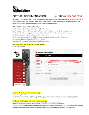 Fillable Online POST API DOCUMENTATION Fax Email Print - pdfFiller