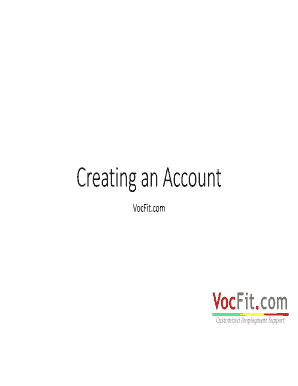 Vocfit - Fill Online, Printable, Fillable, Blank | pdfFiller