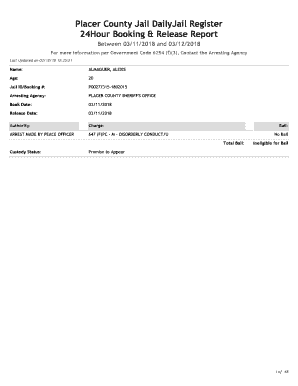 24 Hour Booking - Fill Online, Printable, Fillable, Blank | pdfFiller