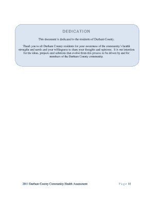 Fillable Online DEDICATION Fax Email Print - pdfFiller