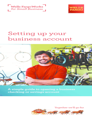 Fillable Online Setting up your business account. Setting up your ...