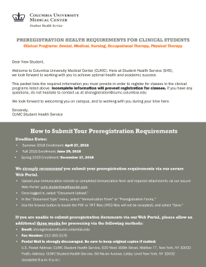 Fillable Online cumc p cumcweb Welcome to Columbia University Medical ...