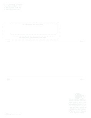 Fillable Online no 10 alignment template Fax Email Print - pdfFiller