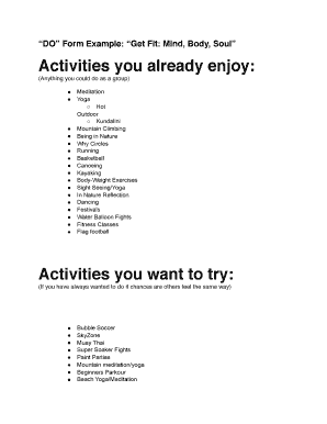 Fillable Online DO Form Example Fax Email Print - pdfFiller
