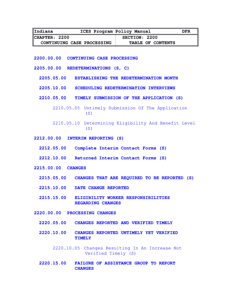 Fillable Online in Continuing Case Processing Fax Email Print - pdfFiller