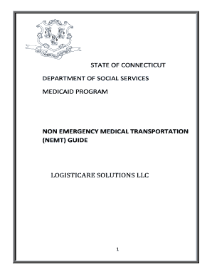 Fillable Online (NEMT) GUIDE Fax Email Print - pdfFiller