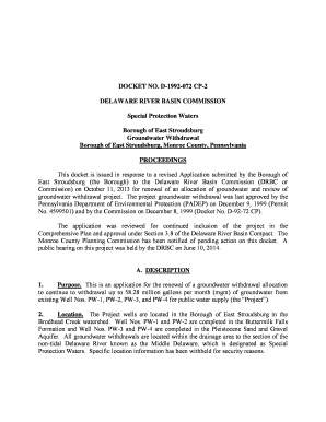 Fillable Online Docket No. D-1992-072 CP-2 - State of NJ Fax Email ...