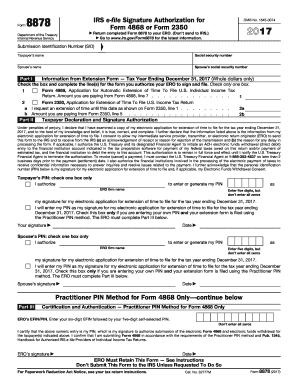 Form 8878 - Fill Online, Printable, Fillable, Blank | pdfFiller