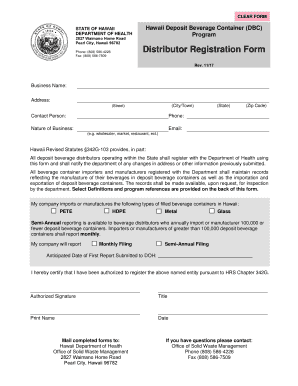 Fillable Online Distributor Registration Form Fax Email Print - pdfFiller