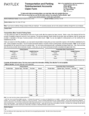 Fillable Online Transit Expense Claim Form Fax Email Print - pdfFiller