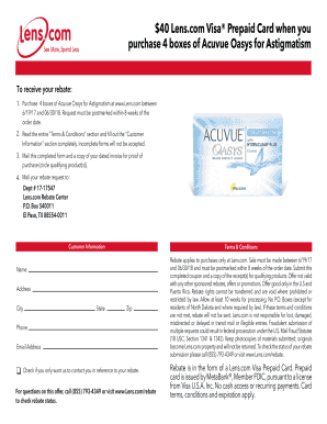 Fillable Online Contact Lens Check List - Plainfield Vision Care Fax ...