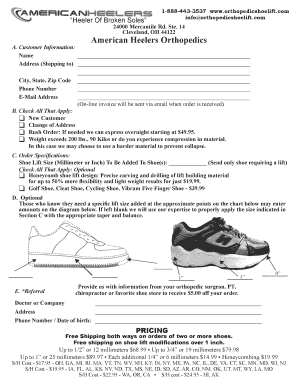 American Heelers - Fill Online, Printable, Fillable, Blank | pdfFiller