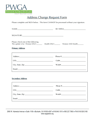 Fillable Online This form CANNOT be processed without your signature Fax Email Print - pdfFiller