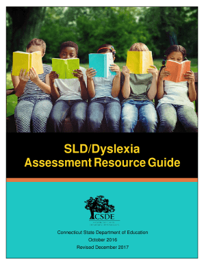 Fillable Online SLD/Dyslexia Assessment Resource Guide Fax Email Print - pdfFiller