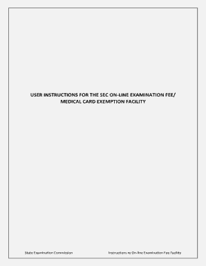 Fillable Online sec exam material archive Fax Email Print - pdfFiller