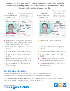 Mass Gov Rmv - Fill Online, Printable, Fillable, Blank | pdfFiller