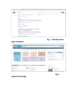 Fillable Online A Quick Guide to Swiss-Prot & TrEMBL - UniProt Fax ...