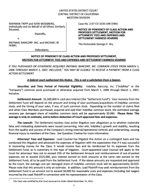 Fillable Online DRAFT Notice of Pendency 8-22-12 Fax Email Print ...