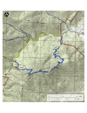 Fillable Online Old Rag Mountain Hike Map Fax Email Print - pdfFiller