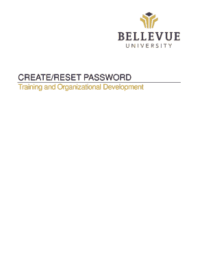 Fillable Online CREATE/RESET PASSWORD Fax Email Print - pdfFiller
