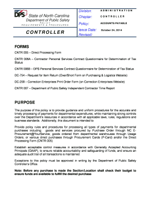 Fillable Online Accounts Payable policy Fax Email Print - pdfFiller