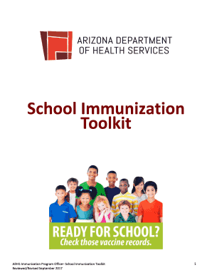 Fillable Online School Immunization Toolkit Fax Email Print - pdfFiller