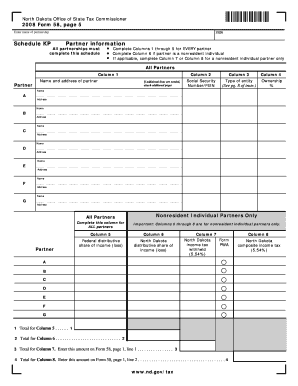 Fillable Online nd Form 58 ( 2008 ) (40692 - Draft, VersiForm) - State ...
