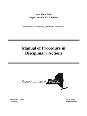 Disciplinary Code And Procedure Pdf | pdfFiller