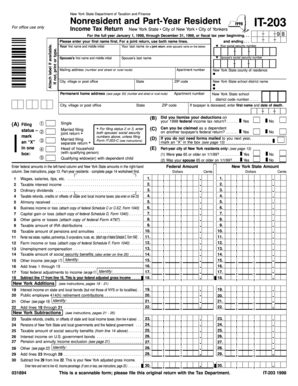 Fillable Online tax ny New York State Department of Taxation and ...