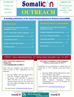 Fillable Online ddc ohio OUTREACH - Ohio Developmental DisABILITIES ...