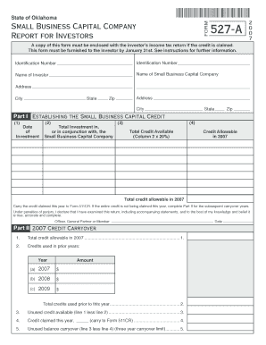 Fillable Online 527-A - tax ok Fax Email Print - pdfFiller