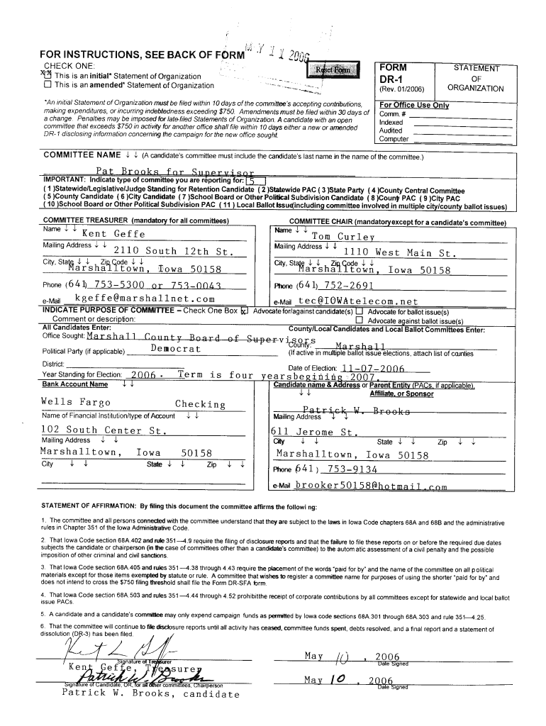 Fillable Online webapp iecdb iowa FOR INSTRUCTIONS, SEE BACK OF FORM L5 ...