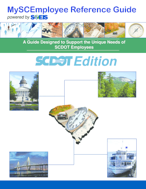 Fillable Online sceis sc MySCEmployee Reference Guide Fax Email Print ...