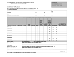 Fillable Online tennessee Liheap fillable tn application form Fax Email ...