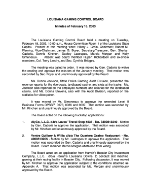 Fillable Online dpsweb dps louisiana LOUISIANA GAMING CONTROL BOARD ...