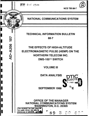 Fillable Online The Effects of High-Altitude Electromagnetic Pulse ...