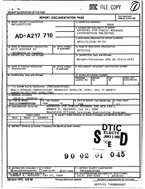 Fillable Online NASA's Advanced Communications Technology Satellite ...