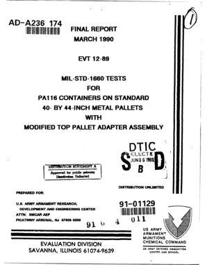 Fillable Online dtic FINAL REPORT MARCH 1990 EVT 12-89 MIL-STD-1660 ...