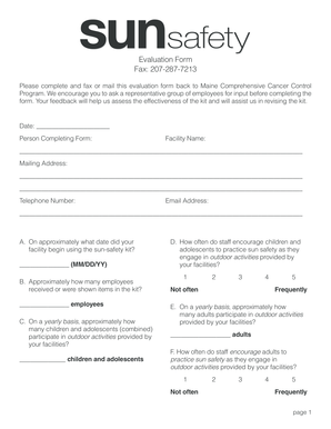 Fillable Online maine Evaluation Form Fax: 207-287-7213 - Maine.gov ...