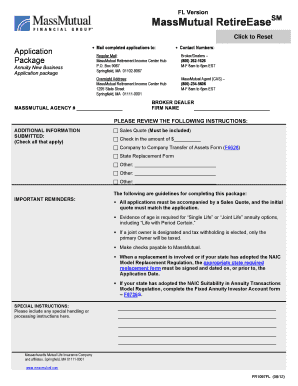 Massmutual Retireease - Fill Online, Printable, Fillable, Blank | pdfFiller