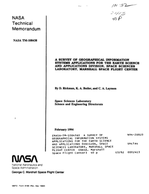 Fillable Online ntrs nasa . ii1 c- s21--J NASA Technical Memorandum ...
