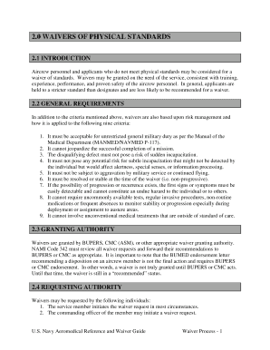 Fillable Online med navy Waiver Process - Navy Medicine - U.S. Navy Fax ...