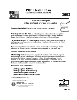 Fillable Online opm For changes in benefits, see page 7. - opm Fax ...