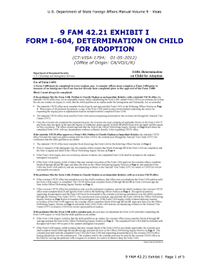 Fillable Online state 9 fam 4221 form Fax Email Print - pdfFiller